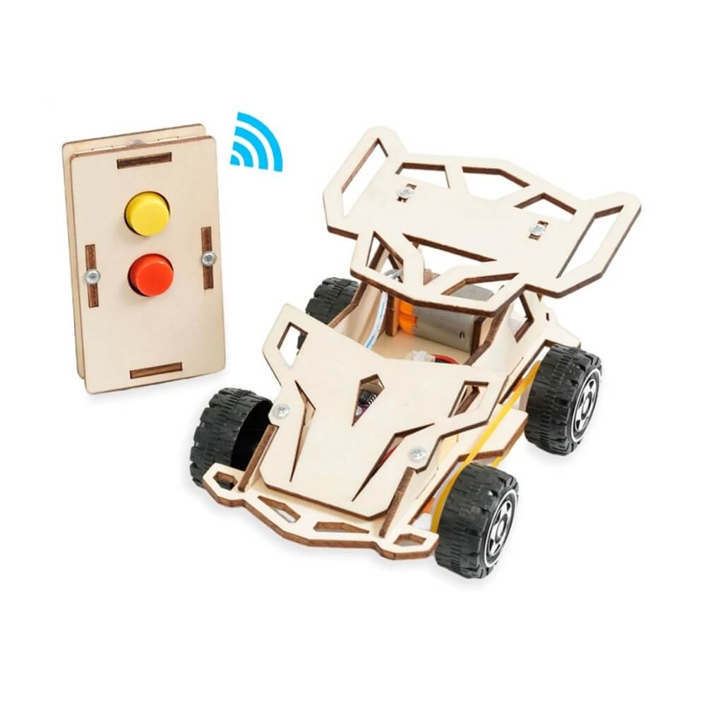 DIY Wooden Remote Control Toy Car Model kit – The Joy Box
