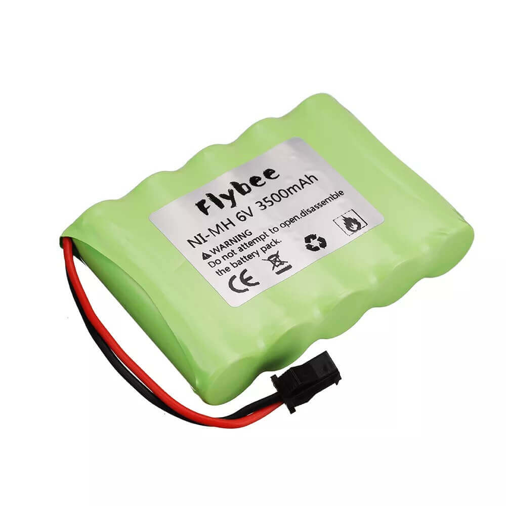Flybee 3500mAh 6V Rechargeable NiMH Battery Pack – The Joy Box