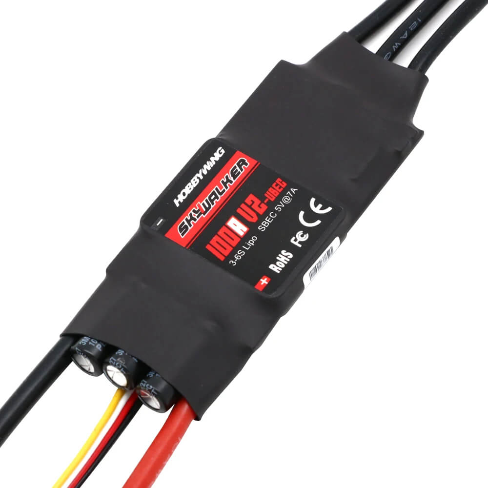 HobbyWing Skywalker V2 100A ESC - 7A BEC – The Joy Box