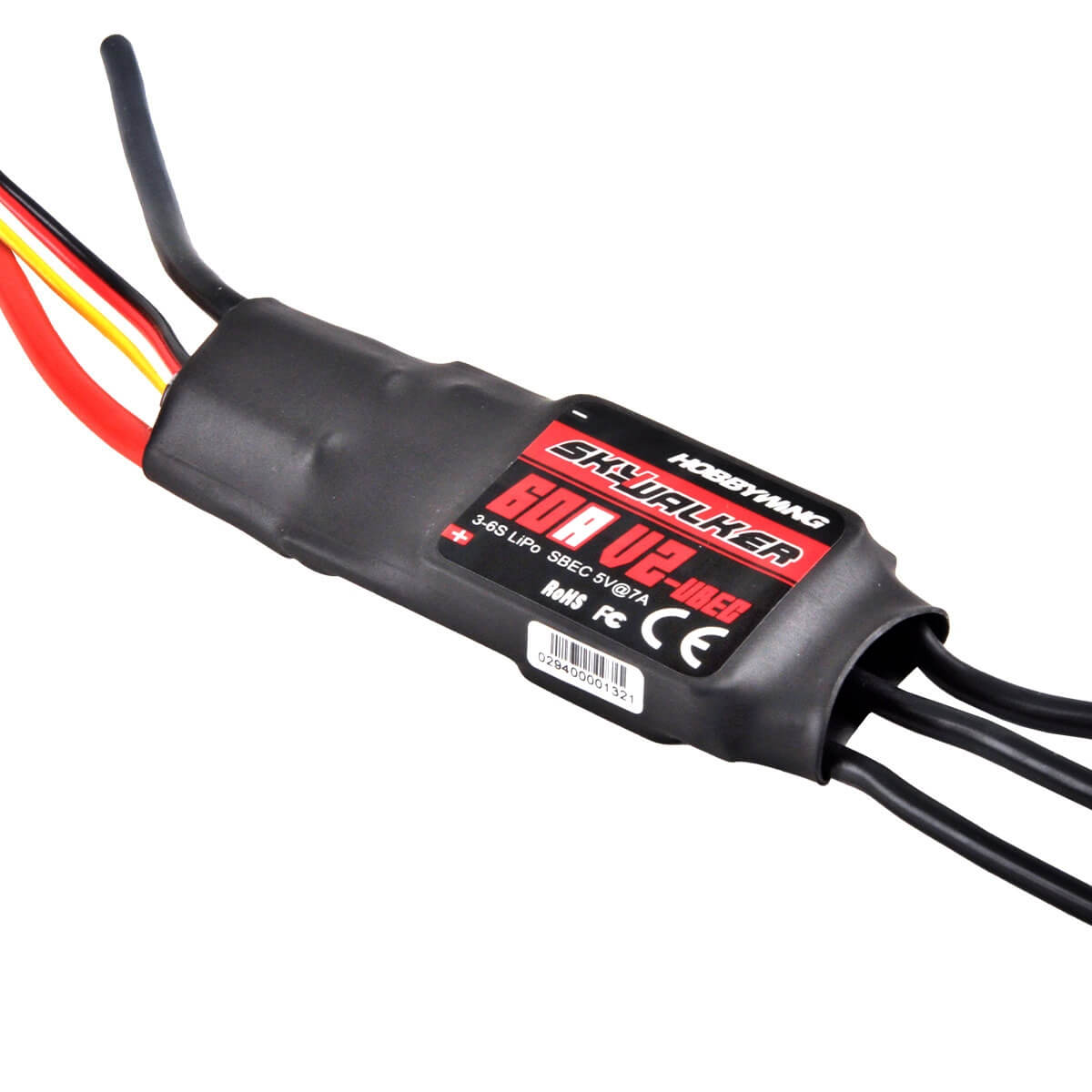 HobbyWing Skywalker V2 60A ESC - 7A BEC – The Joy Box