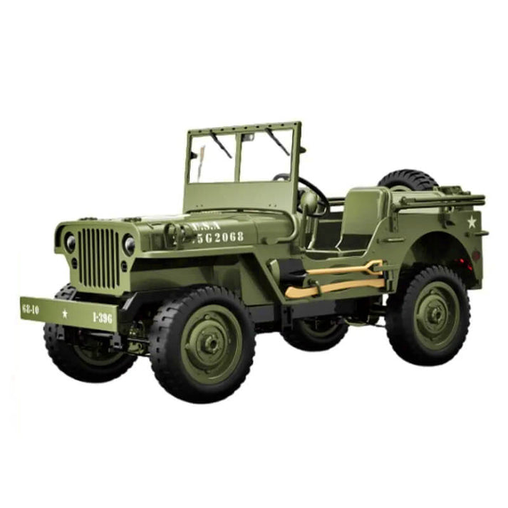 JJRC C8815 Willys MB Jeep 4WD 1/10 RC Military Rock Crawler – The Joy Box