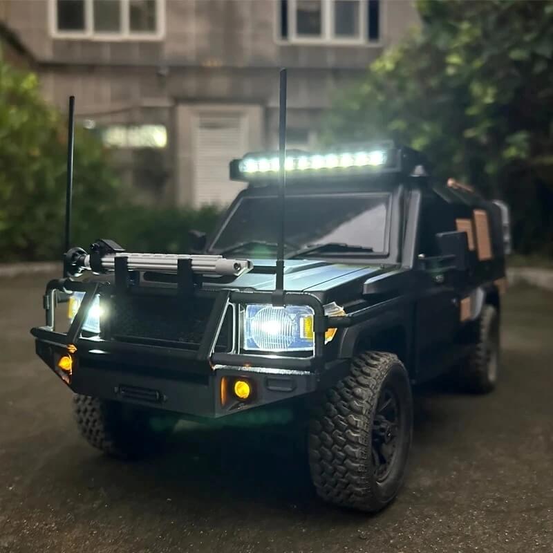 Luggage Carrier Roof Rack with LED Light Bar for MN82 & MN82S LC79 RC ...