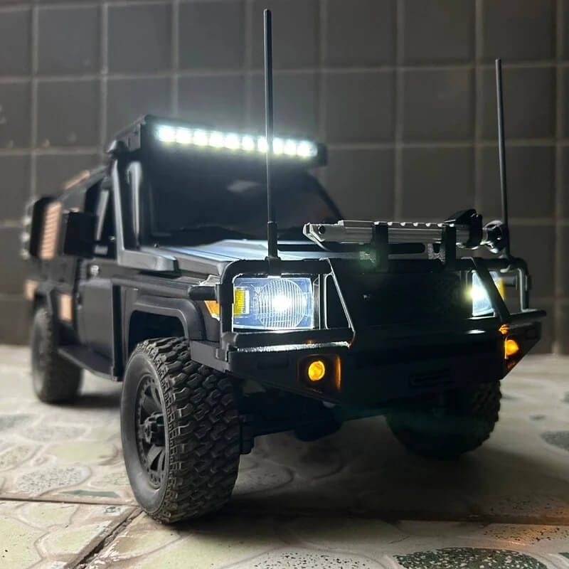 Luggage Carrier Roof Rack with LED Light Bar for MN82 & MN82S LC79 RC ...